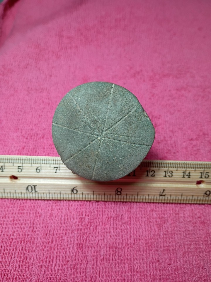 Indian Artifacts Arrow Heads Beautiful Engraved Fort Ancient Spool | eBay