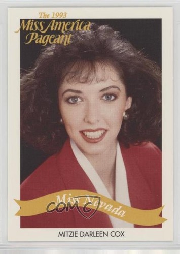 1993 Miss America Pageant Cards Mitzie Darleen Cox (Miss Nevada) #28 ...