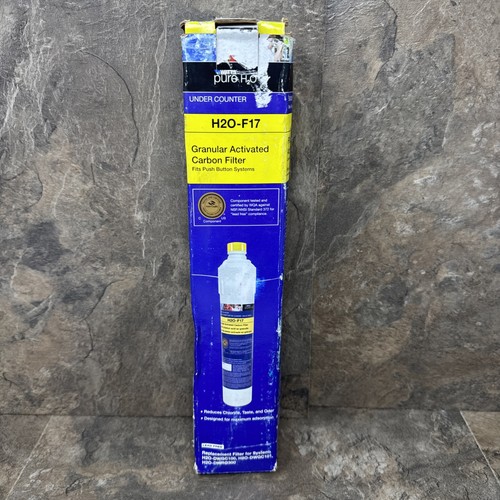 Watts Pure H2O Carbon Replacement Filter for Under Sink - H2O-F17 Water ...