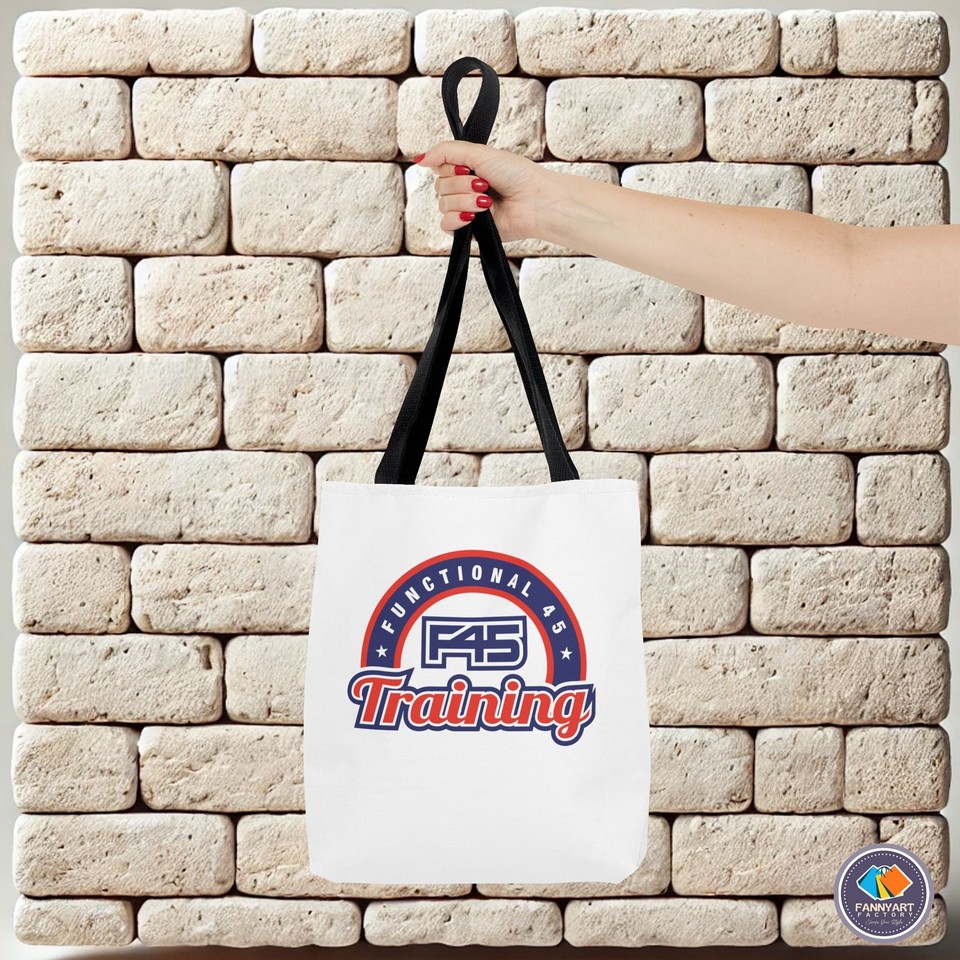 F45 Training Franchise Logo Polyester Tote Bag | eBay