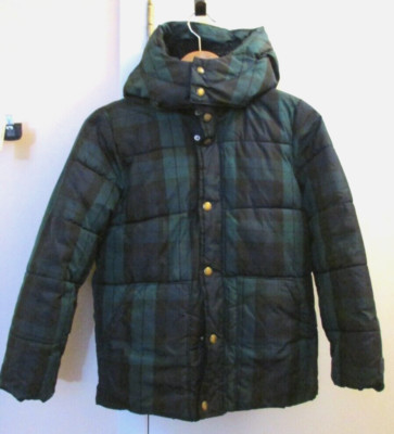 Gap Boys Kids Cold Control Max Puffer Jacket Green Navy Blue Long ...