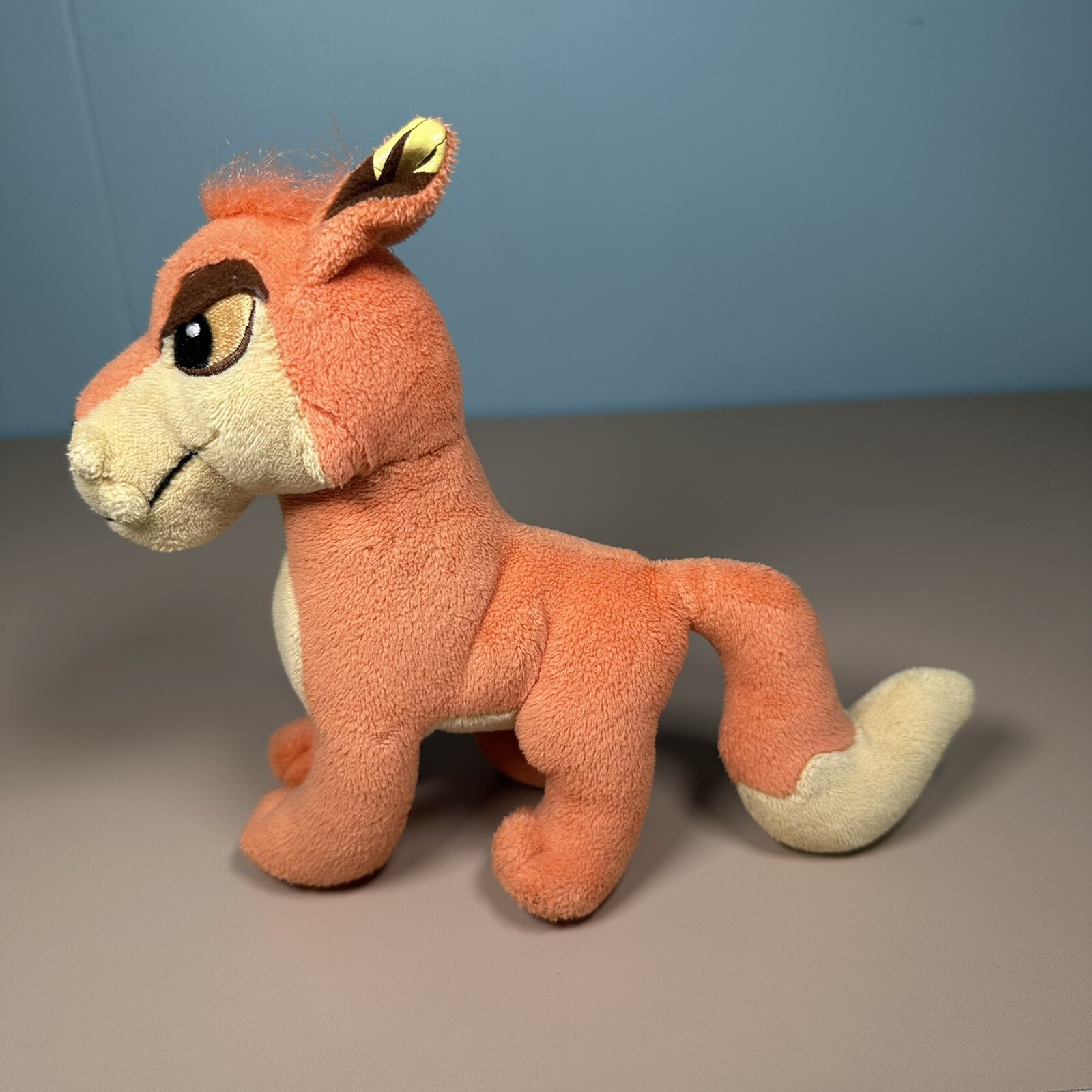 Neopets Brown Xweetok & Orange Lupe Jakks Pacific Plush Animal No Code ...