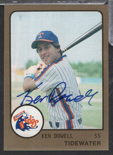 Ken Dowell Tides Autographed 1988 ProCards #1595 w/COA 021224NPCD515 | eBay