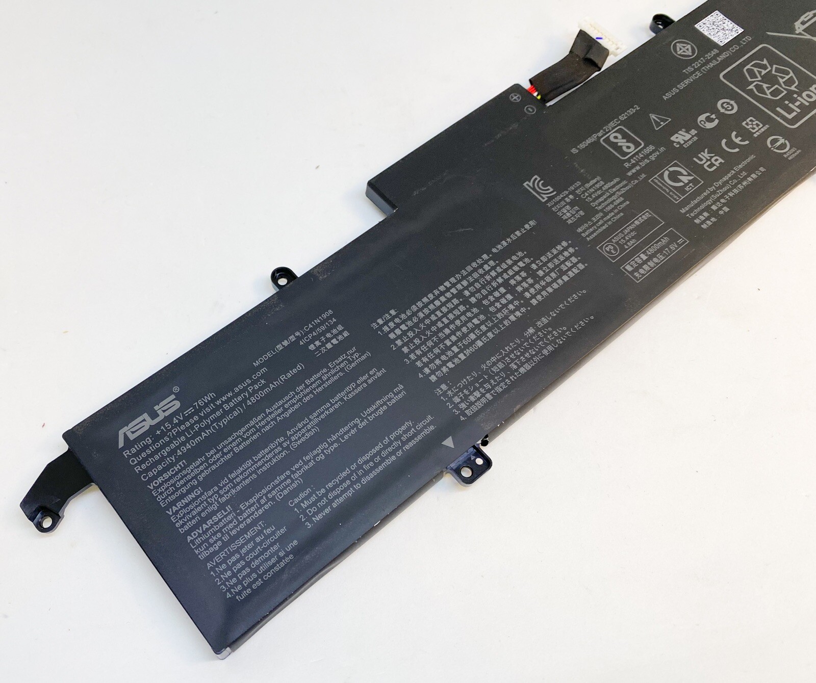 C41N1908 Original Battery Asus ROG Zephyrus GA401Q GA401IV GA401IV ...