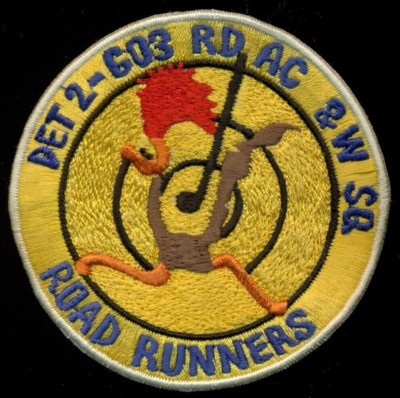 USAF 603rd AC&W Squadron Det 2 Road Runners Patch N-26 | eBay
