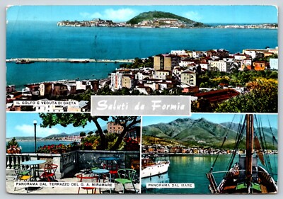 Postcard Greetings From Formia Italy E3 | eBay