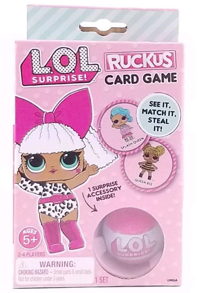 Lol Surprise Ruckus Card Game With Surprise Accessory | eBay