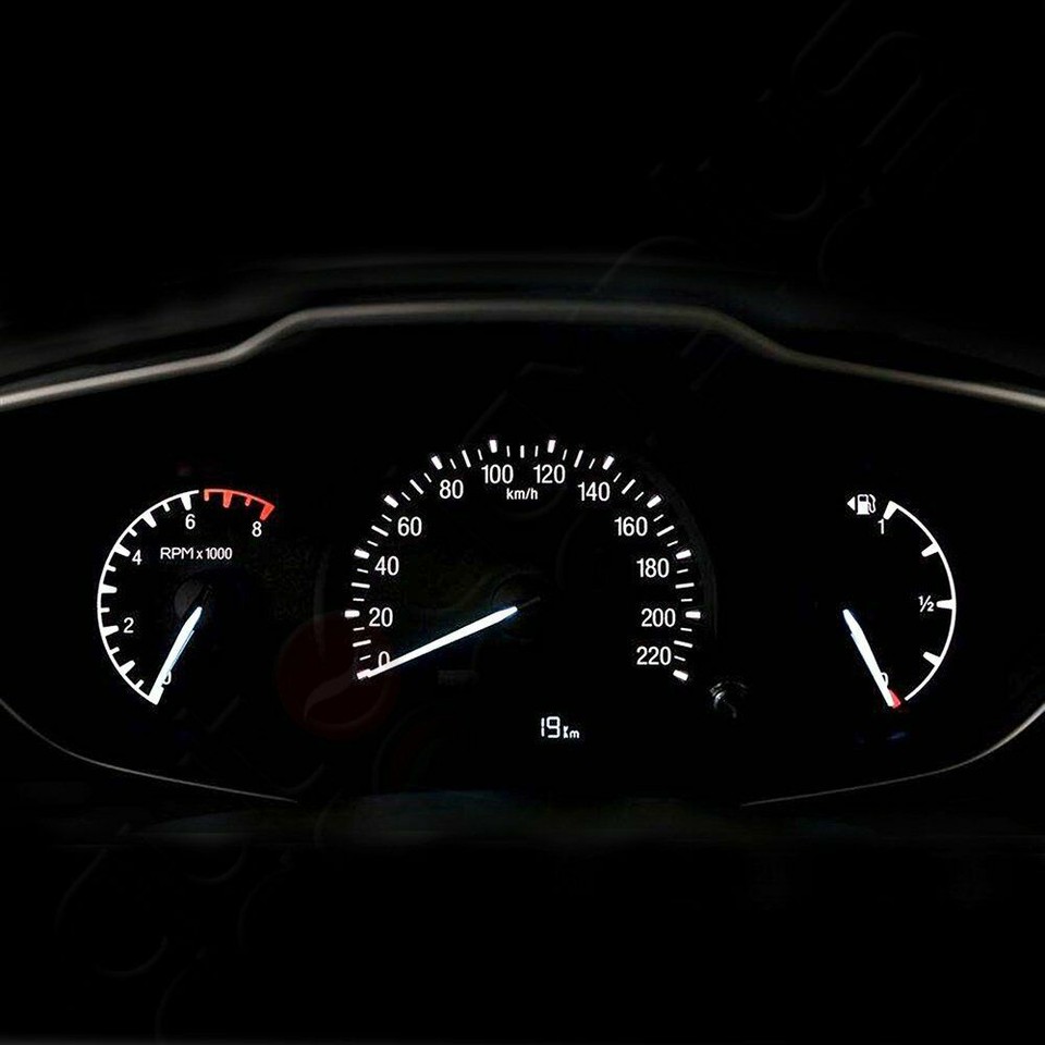 Gauge Cluster LED Dash Kit White Bulbs For 1972-1979 Ford Torino ...