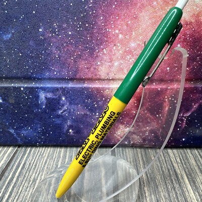 Vintage Pay n Pak Electric Plumbing Greeley CO Advertisement Pen | eBay