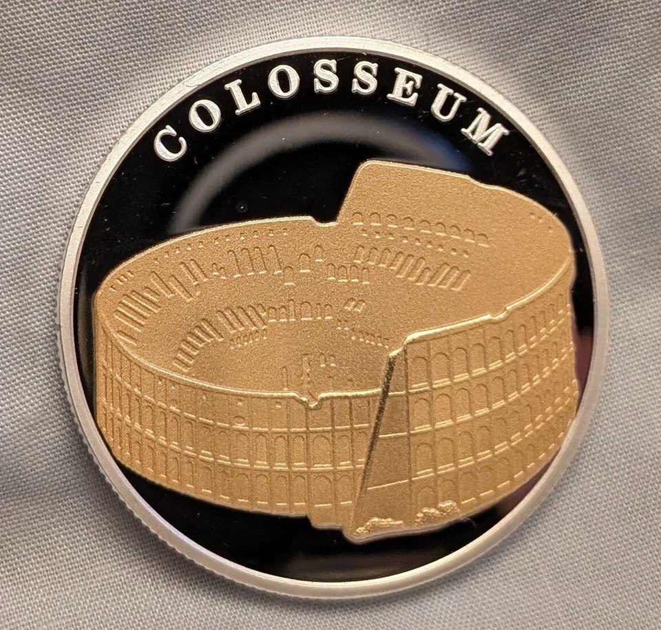 Gladiator Gold Silver Coin Roman Russell Crowe Autograph Old Movie Star ...