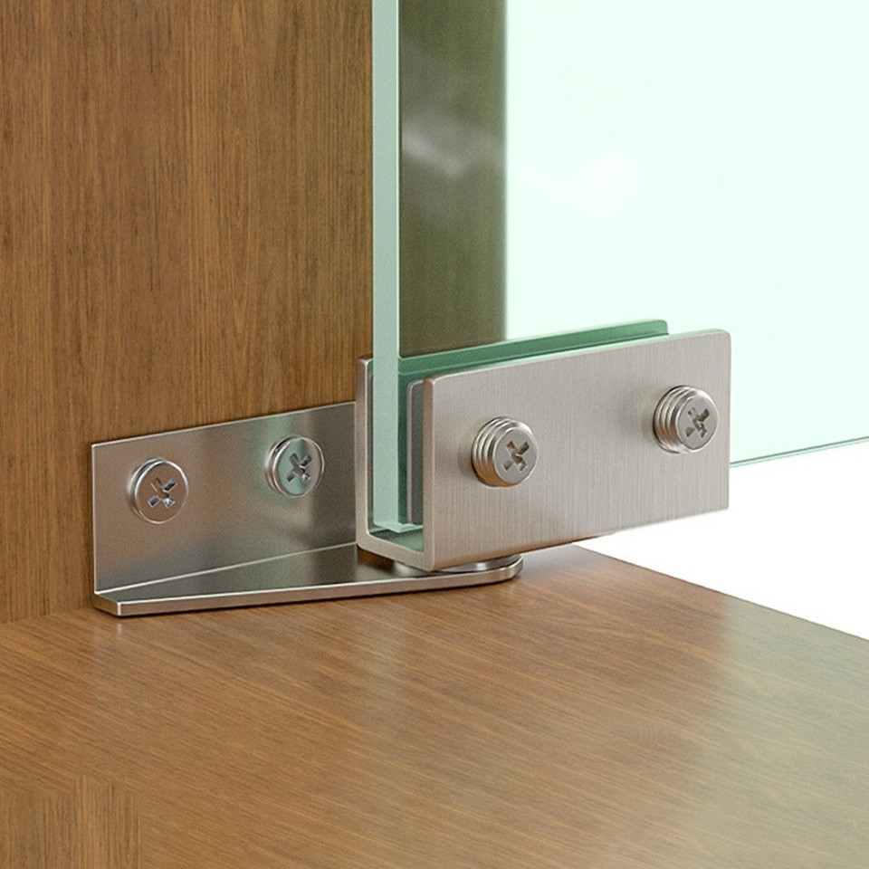 Stainless Steel Glass Door Hinges 2PCS for Easy Installation in Display ...