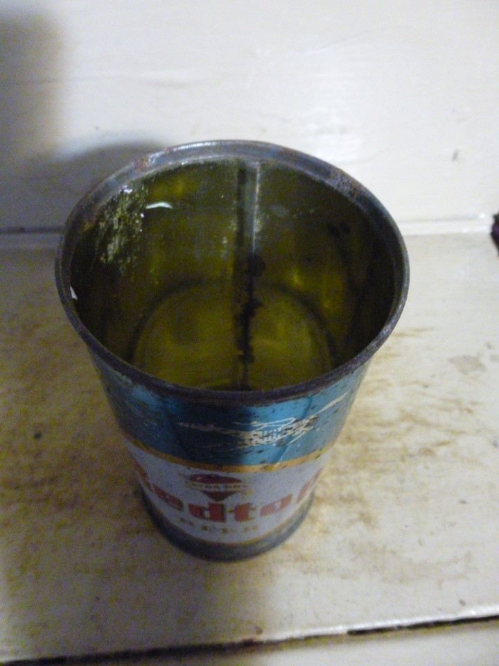 REDTOP EXTRA DRY FLAT TOP BEER CAN -[EMPTY CANS, READ DESC.]- | eBay
