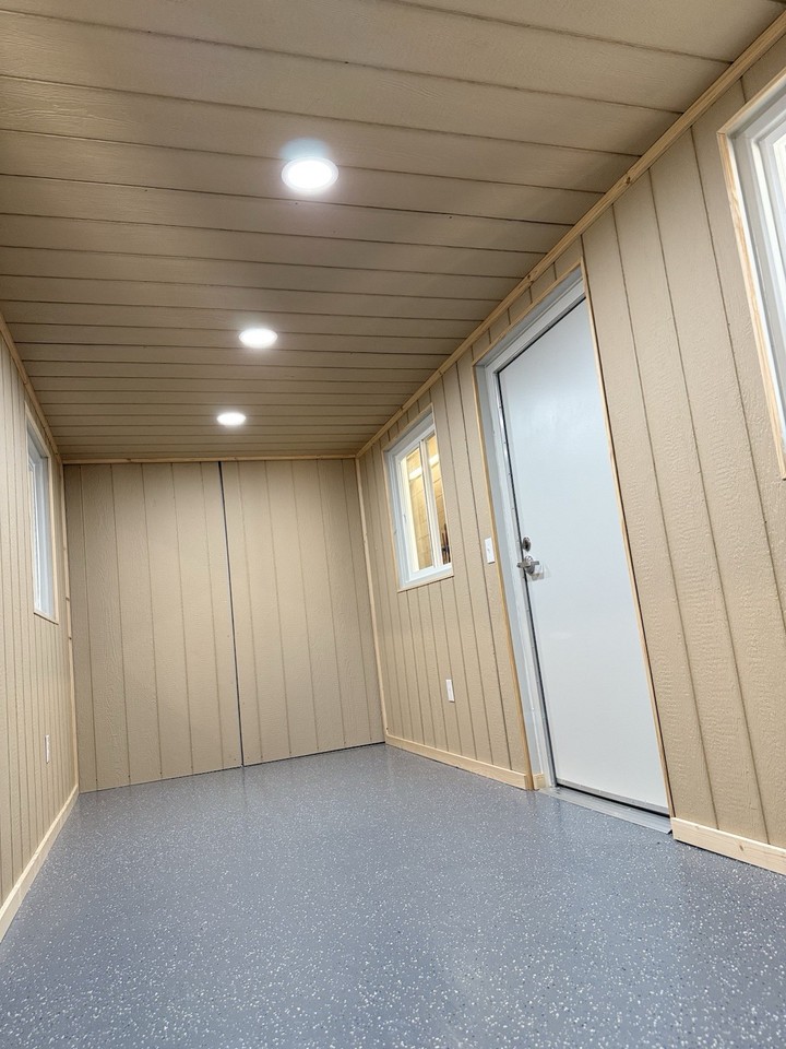 20’ Ground level Shipping Container Office | eBay