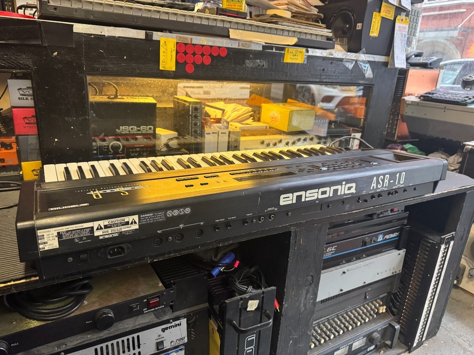 Ensoniq ASR 10 KEYBOARD /LCD , 16meg MEMORY /61 key Sampler ASR10 ...