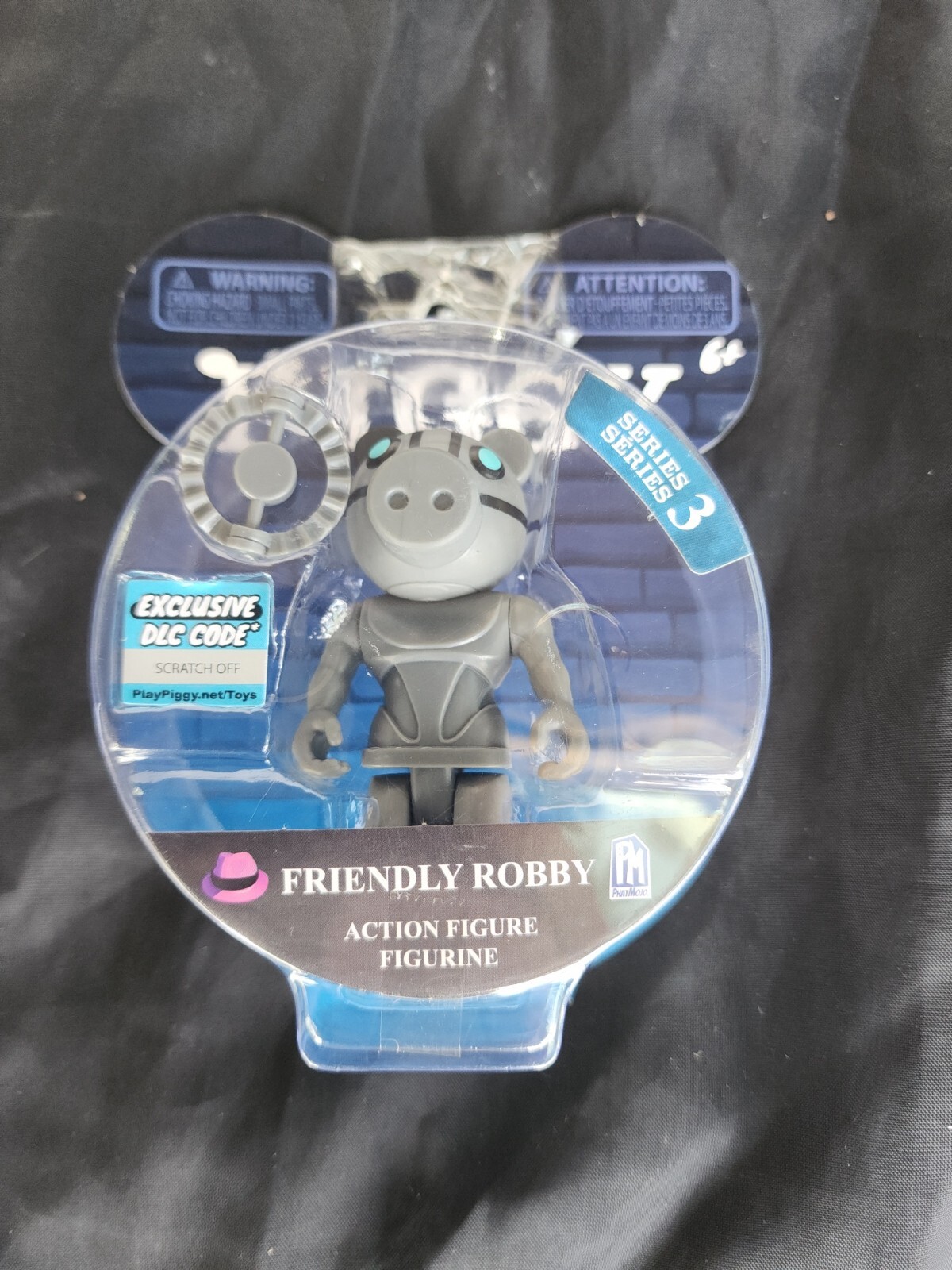 Piggy Friendly Robby Series 3 Action Figure Roblox w/DLC Exclusive Code ...