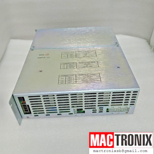 ASM 02-88337/H Switch Mode Power Supply Assy. SMPS-13 @ASM AD220 (New ...