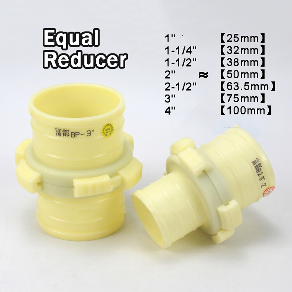 Plastic Hose Quick Connector Adapter With Clamp Snap Garden Hose Pipe ...