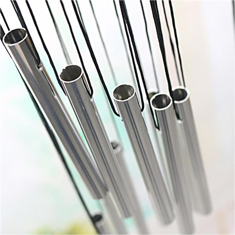 22.7" Large Wind Chimes Metal 12 Tubes Outdoor Home Decor for Garden ...