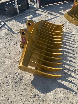Cat 320 Excavator 68 Inch Root Rake 80 Mm Pins New | eBay