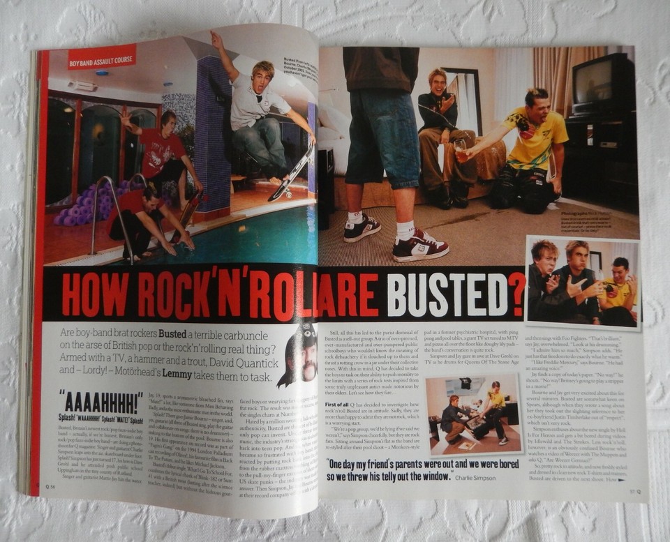 Q Magazine - No 197 - Dec 02 - Q Awards | Kurt Cobain Diaries ...