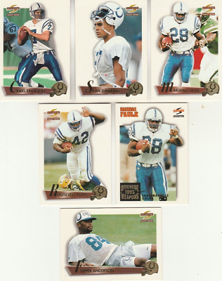 (6) 1995 Summit Indianapolis Colts (Complete Team Set) Colts | eBay