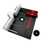 Aluminum Router Table Insert Plate W/ Miter Gauge Guide Bracket ...