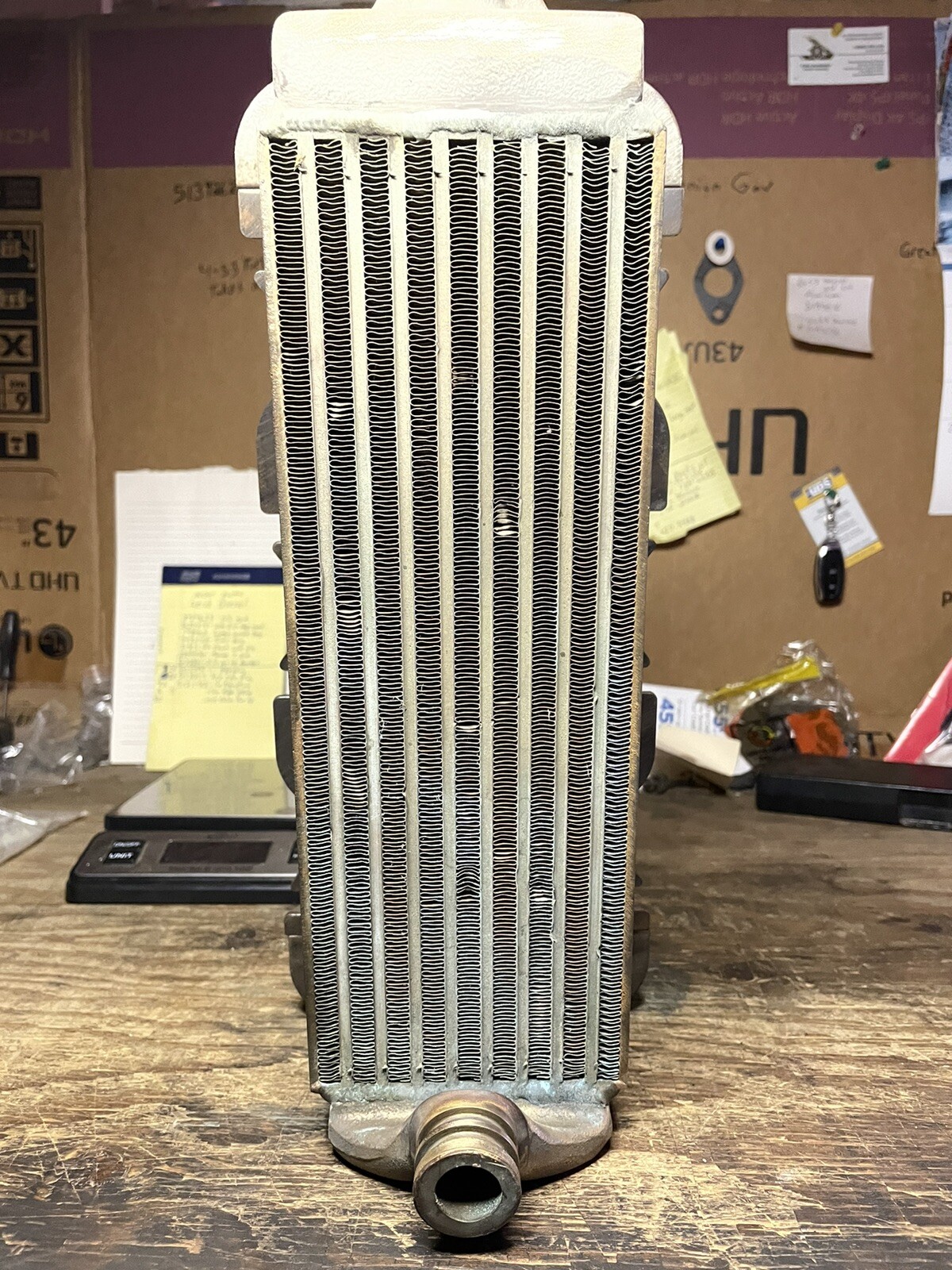 5101327 Detroit Diesel 8V92 after cooler. good used and pressure tested ...