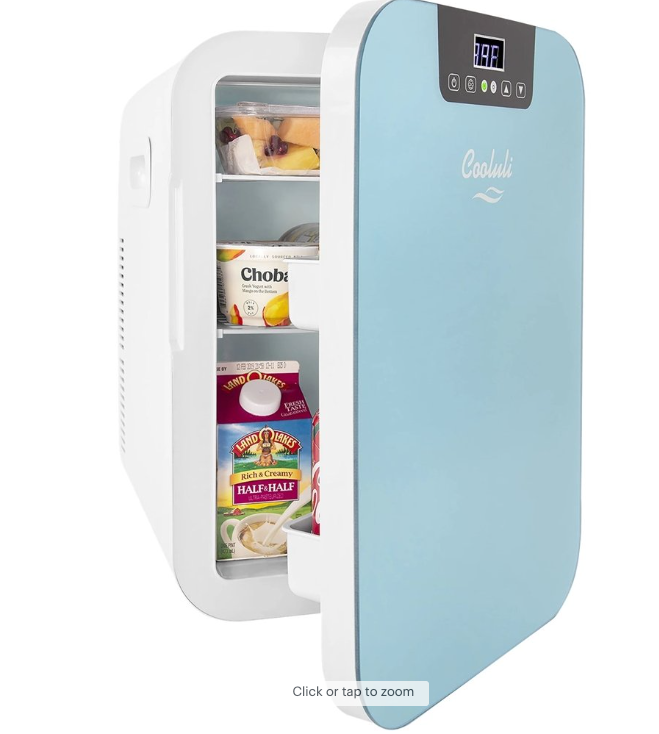 Cooluli Concord 0.7 Cu. Ft. Mini Fridge Blue C20LDXAB | eBay