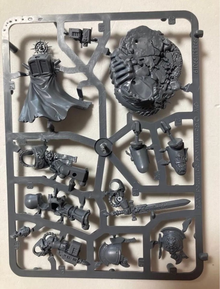 Warhammer 40k Leviathan Captain Terminator Armor | eBay