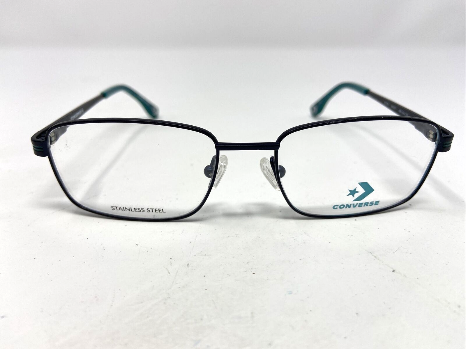 Converse K108 NAVY 48-15-135 Navy Blue Metal Full Rim Eyeglasses Frame ...