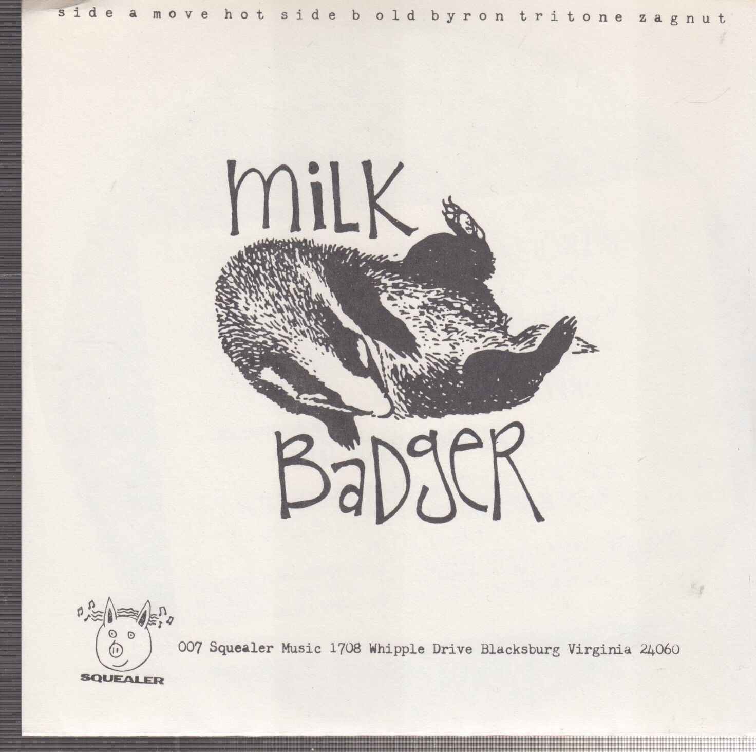 milk badger triskelion ep 7" | eBay