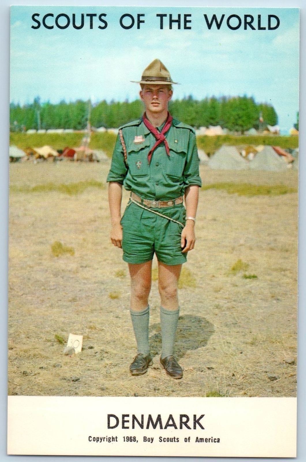 c1968 Denmark Scouts Of The World Boy Scouts Of America Youth Vintage ...