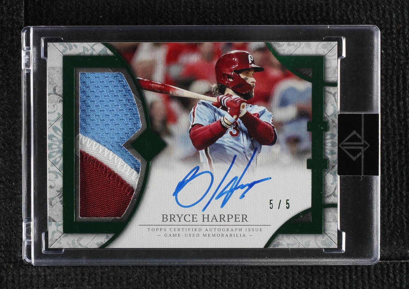 2024 Topps Transcendent Collection - Patch Autographs Bryce Harper # ...