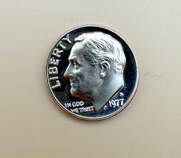 1977 S ROOSEVELT *PROOF* DIME | eBay