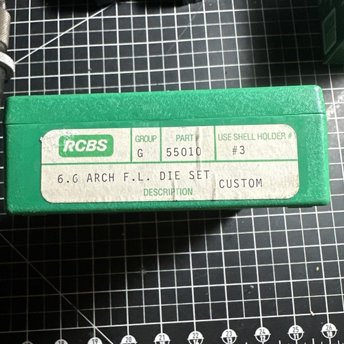 RCBS 55010 6.6 ARCH Full length die set | eBay