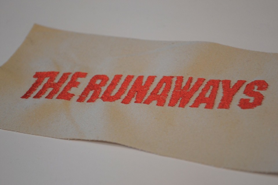 Runaways Embroidered Iron-On Punk Rock Hard Glam Rock Patch Badge | eBay