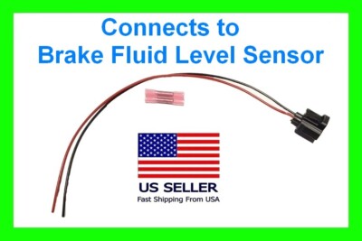 fits Dodge Jeep Brake Fluid Level Sensor Connector Plug Pigtail Wiring ...