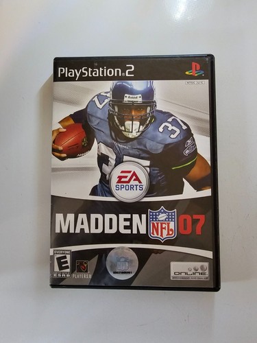 Madden NFL 07 PS2 PlayStation 2 - Black Label Complete CIB Tested and ...
