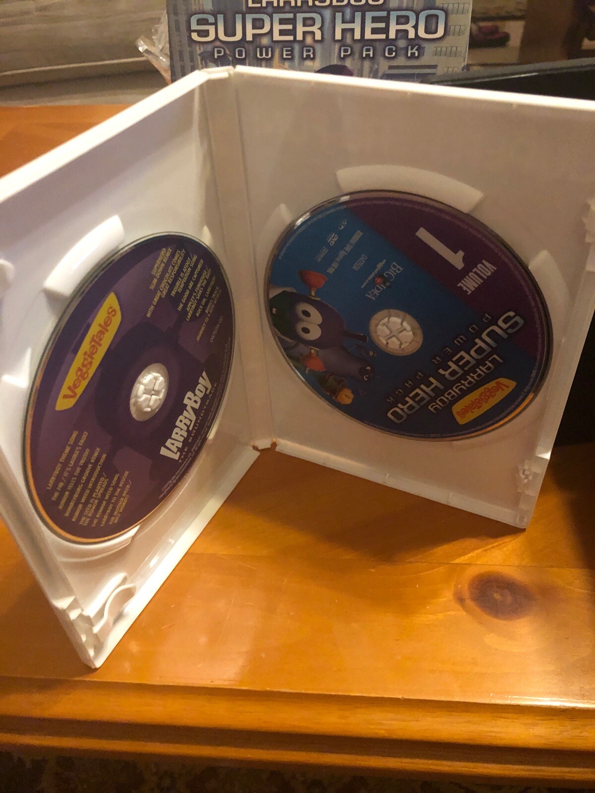 Veggietales - Larryboy Superhero Power Pack (2 DVD + 1 CD Set, 2012) LN ...