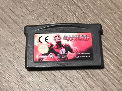 Justice League Heroes The Flash Nintendo Game Boy Advance GBA Authentic ...