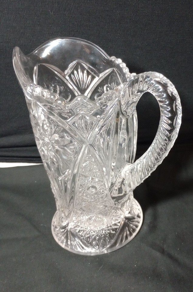Cosmos Clear by IMPERIAL GLASS-OHIO 16 Oz Pitcher Small Scratch | eBay