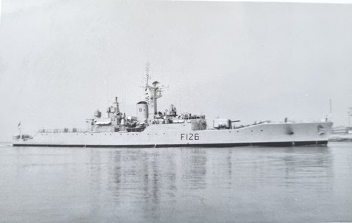 Vintage Original Photo Royal Navy Rothesay Class Frigate HMS PLYMOUTH ...