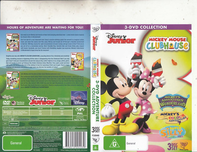 Disney Junior-Mickey Mouse Club House-3 DVD Collection-Animated DJ-3 ...