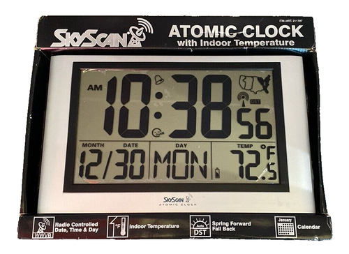 Atomic Clock By SkyScan | eBay
