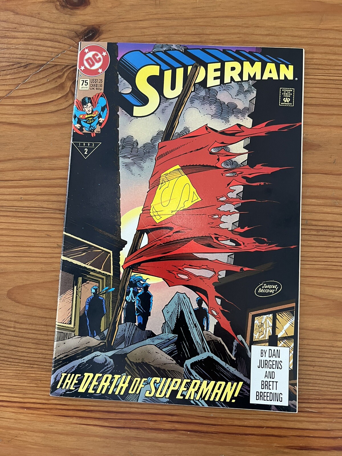 Superman The Death Of Superman #75 Jan 1993 Comic Book Dc | eBay