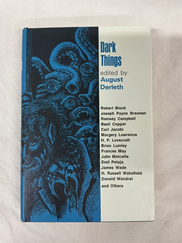 Dark Things by August Derleth 1971 1st Edition Arkham House Horror ...