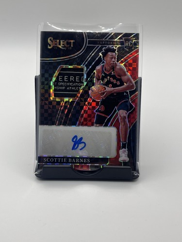 2021 Scottie Barnes True Select 1/1 Rookie Patch Auto RPA | eBay