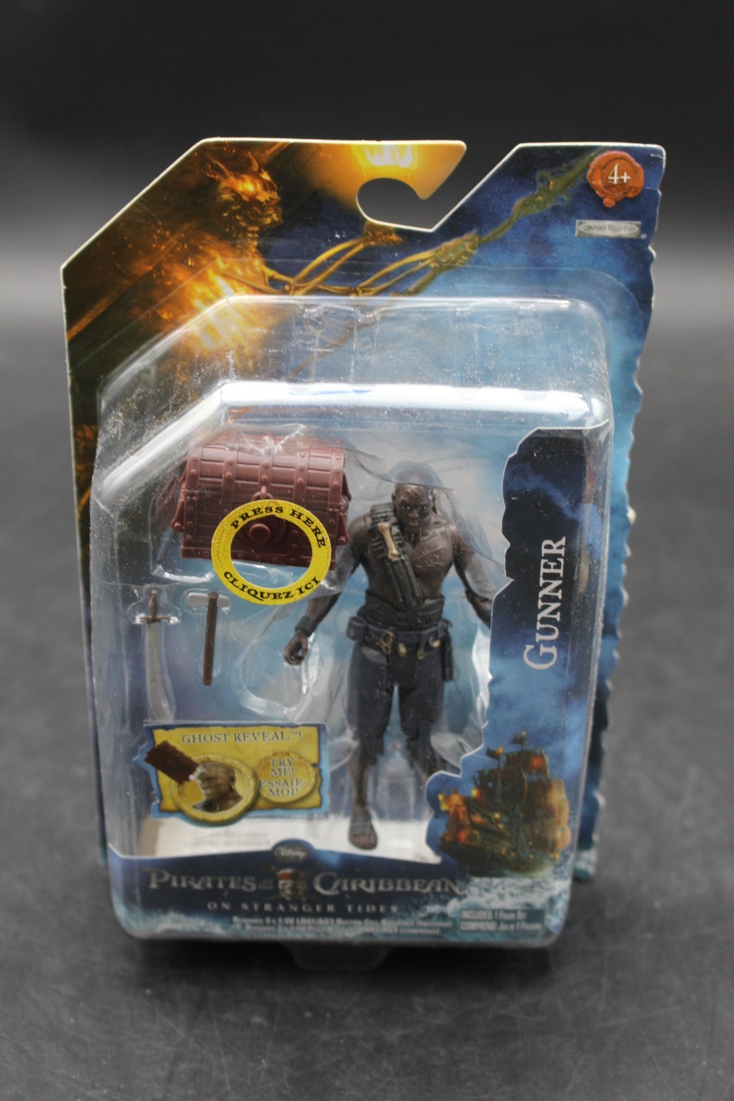 Pirates Of The Caribbean On Stranger Tides Figure Gunner Zombie Disney ...
