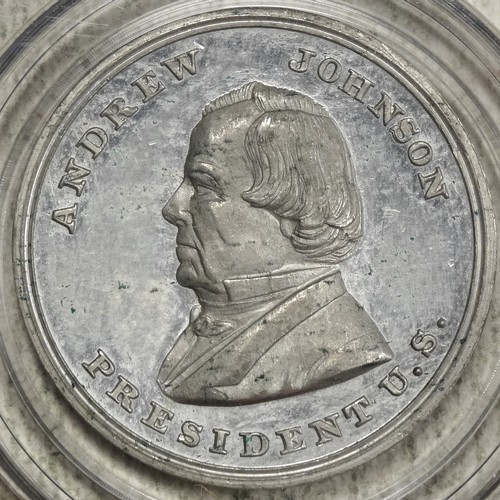 Andrew Johnson 1866 Campaign Medal, Dewitt AJOHN-1866-1 | eBay