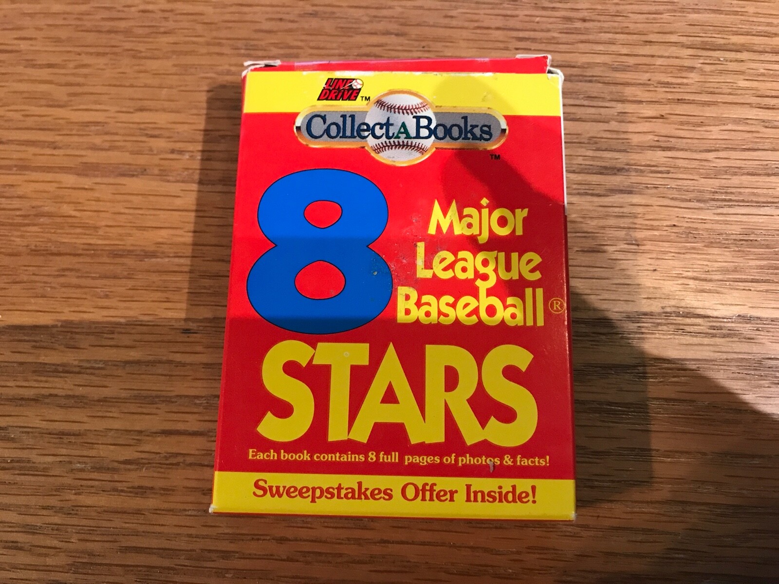 Collect-A-Books 1991 Major League Baseball, Line Drive, 8 Stars/8 Pages ...